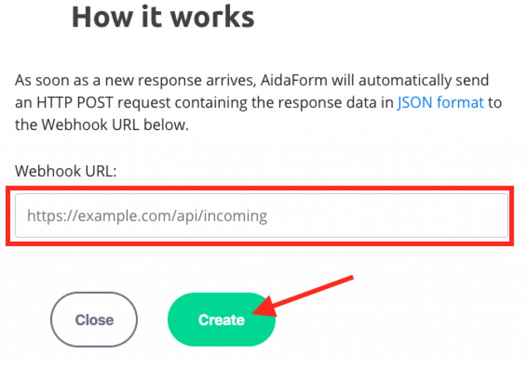 How to Integrate Evidence with AidaForm - Evidence